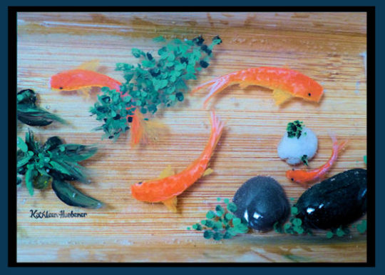 Resin Fish Three - Acrylic on Resin, in Acrylic on Resin Gallery